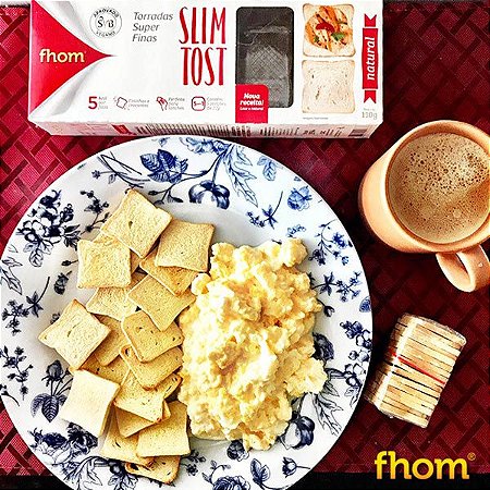 Torrada Light Slim Tost Fhom 100g - Me Gusta Veg