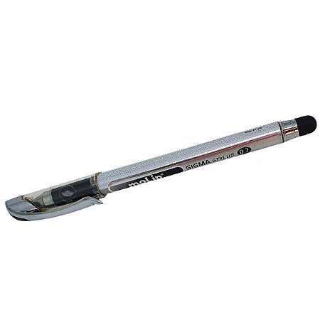 Caneta Sigma Stylus 2 em 1 Touch Screen Tablet Molin Azul - Papelaria ...