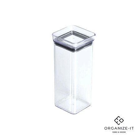 Mini Pote Hermético Lumini Quadrado 340ml - Paramount 1979 - Organize-It Home & Decor