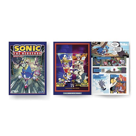 Sonic The Hedgehog: Infectado - Vol. 4 - Amoler - Editora e Livraria