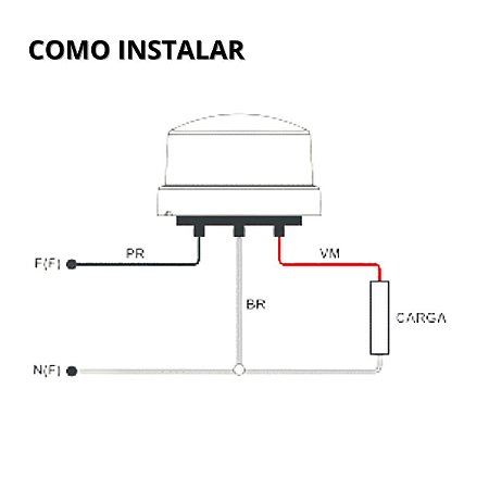 Relé Fotocontrolador Eletrônico 1000w Bivolt IP66 J-1000-NF | Rlux ...