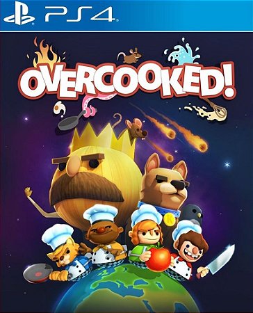 Overcooked Ps4 e Ps5 Mídia Digital - Jota Games