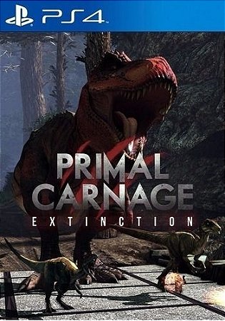 Primal Carnage Extinction Ps4 e Ps5 Midia Digital Psn Jota Games
