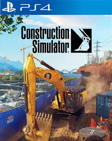 Construction Simulator Ps4 Psn Mídia Digital - Jota Games