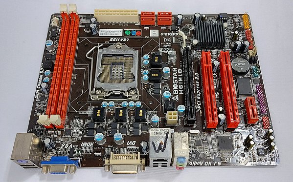 Placa Mãe 1155 Biostar H61MLB V. 6.0 - ART Solution Informática