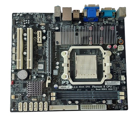 Placa Mãe ECS A880GM-M7 AMD AM3 - ART Solution Informática