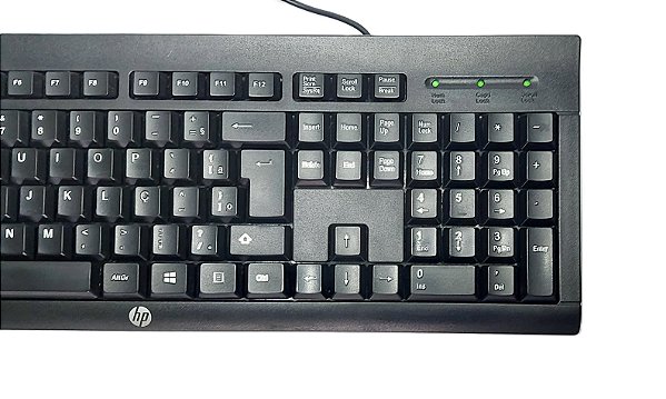 Teclado HP K45 USB - ART Solution Informática