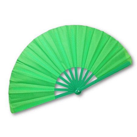 Leque Grande Liso Colorido 63cm (Diversas Cores) - Loja Festas Brinquedos