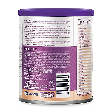 INFATRINI 400G DANONE - Divina Nutrição Enteral