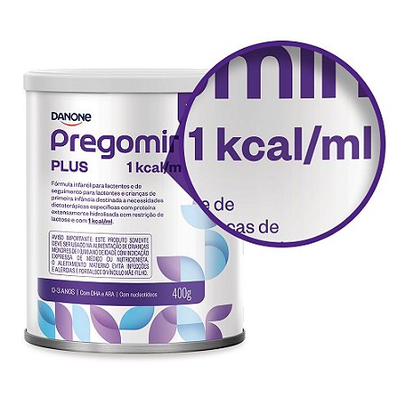 FÓRMULA INFANTIL PREGOMIN PLUS - 400G - DANONE - Divina Nutrição Enteral