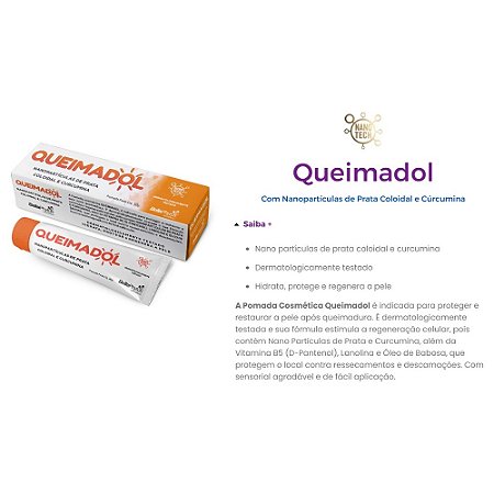 QUEIMADOL POMADA 30G BELLAPHYTUS - FarmaViver