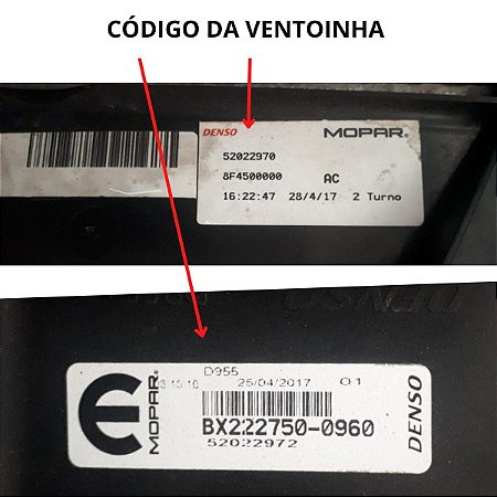 Kit Radiador Fiat Uno - Mobi - 3 cilindros - 2017 a 2019 ORIGINAL ...