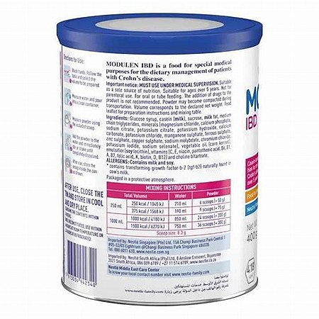 Modulen IBD 400g - Espaço Vida | Nutrição Especializada