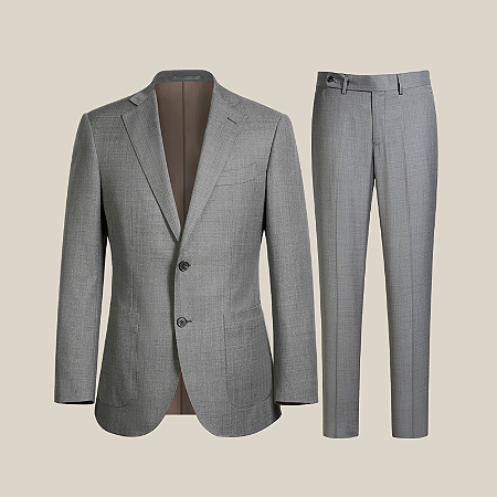 COSTUME DE MODELAGEM ITALIANA, COR CINZA - AMOREVOLE - A Sartoria