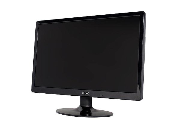 MONITOR PCTOP SLIM 19.5 LED C/HDMI PRETO - New York Informatica