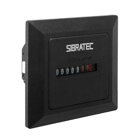 Horímetro Analógico Bz142-1hm 60hz 220v Tamanho 48x48mm - Engenorma