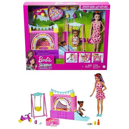 Boneca Barbie - Parque Infantil - HHB67 - Mattel - Real Brinquedos
