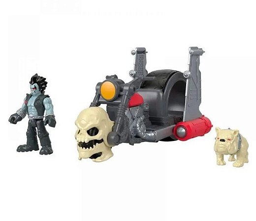 Imaginext Boneco Lobo & Moto DC Super Friends - M5649 - Mattel - Real ...
