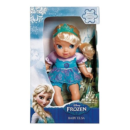Boneca Baby Elsa - Frozen - 6455 - Mimo - Real Brinquedos