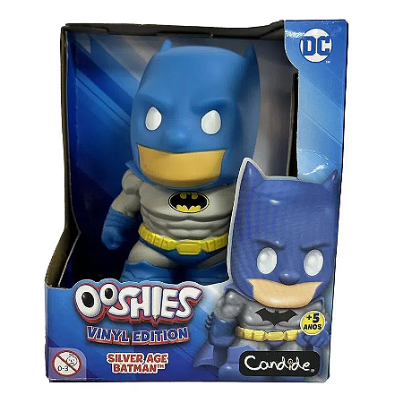 Boneco Ooshies Liga da Justiça Batman Silver Age - 6801 - Candide ...