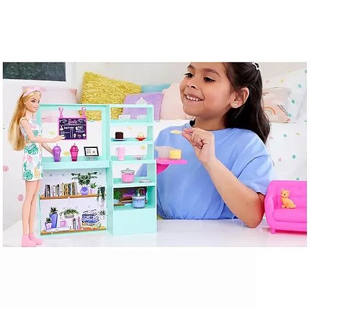 Boneca Barbie Hora Do Chá - HKT94 - Mattel - Real Brinquedos