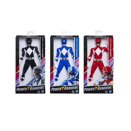 Combo Power Ranger Vermelho + Power Rangers Azul + Power Rangers Preto ...
