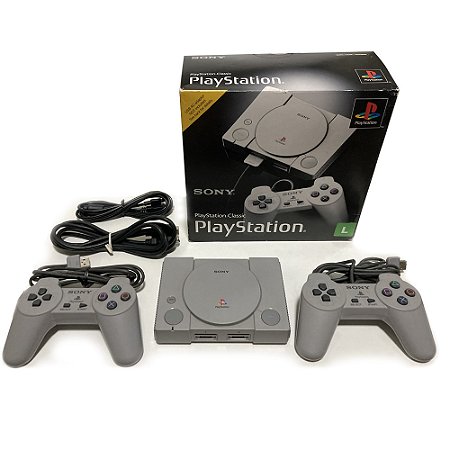 Playstation 1 Classic Edition Mini, 2018, Original Sony (Seminovo ...