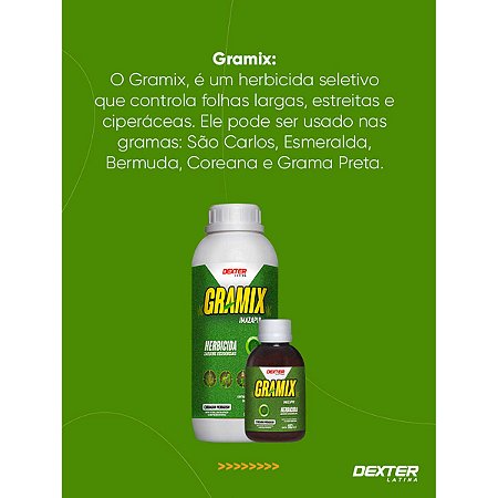 Gramix Herbicida Seletivo Para Gramados - 1 Litro - Lojão do Produtor