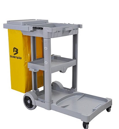 Carro funcional América Bralimpia - Folopa Distribuidor de Calçados e Epi