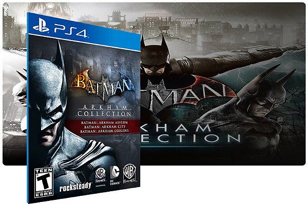 Batman: Arkham Collection Ps4 Mídia Digital - Alice Games
