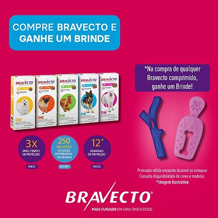 BRAVECTO 500MG 10 A 20 KG - Empire Pet