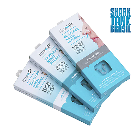 Flux Air - Dilatador Nasal Interno - Odonto Ariquemes