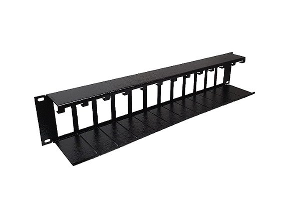 Painel Chassi Para Até 12 Conversores de Mídia 2U Rack 19" Universal - Itcomtech
