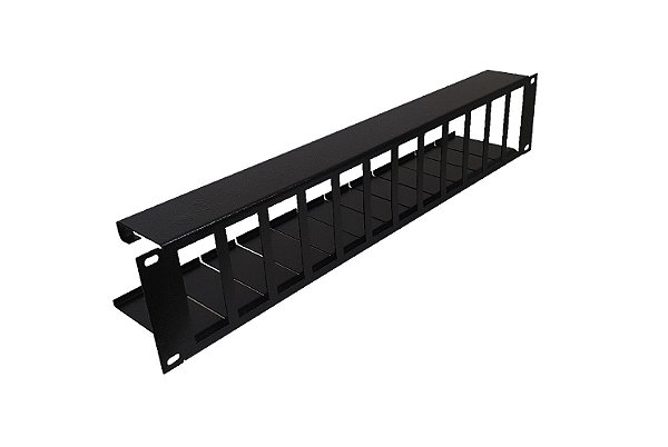 Painel Chassi Para Até 12 Conversores de Mídia 2U Rack 19" Universal - Itcomtech