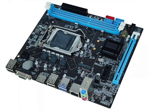Placa Mãe BMBB75-G3HGU-M2 Rev 2.0 mATX LGA 1155 DDR3 Bulk - BS Informática - 11 Anos