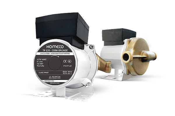 Bomba Pressurizadora E Circuladora Komeco Tp 120 Bronze 110V - Climatherm