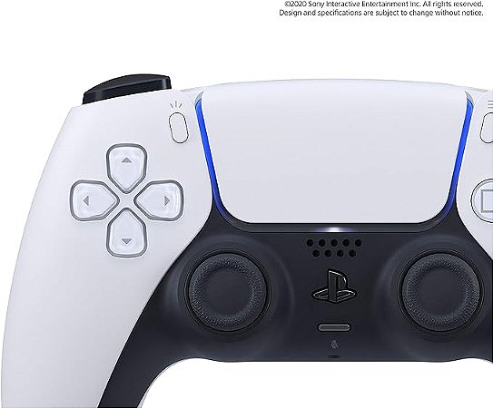 Controle PS5- Dualsense Branco- Original Novo - GSA GAMES