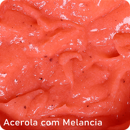 Esfoliante Corpo e Rosto Acerola com Melância - Miss Lary Cosméticos Veganos