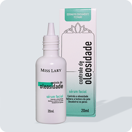 Sérum Facial Controle de Oleosidade - Miss Lary Cosméticos Veganos