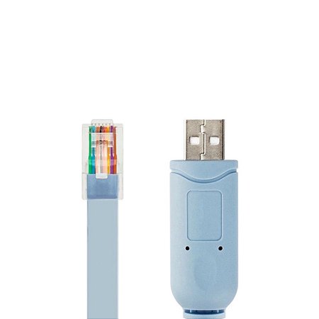 Cabo USB com RJ45 Console 2.0 para Roteadores Switches 1,80mts ...