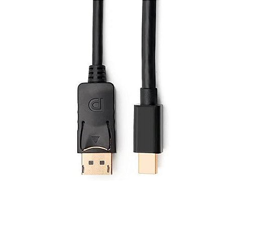 Cabo Displayport x Mini Displayport Thunderbolt 1,80 Metros - Conexão ...