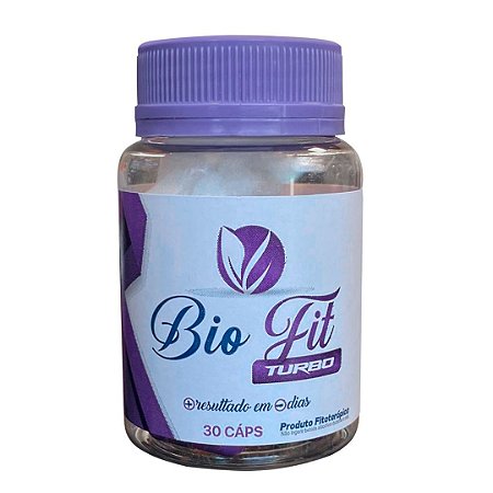 Bio Fit Turbo - 30 Cápsulas - Vendas Atacado