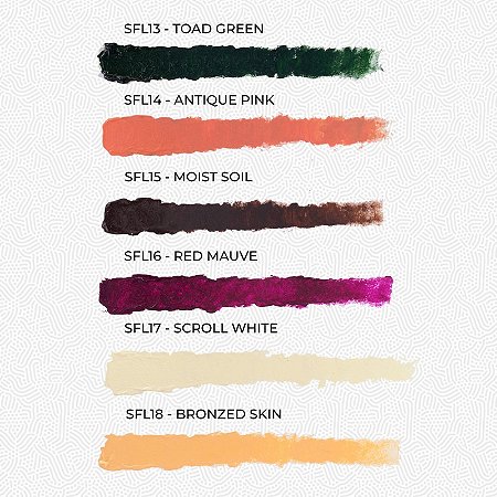 Conjunto Tintas Óleo Floww - Scale75 - SKIN - 6 Cores (20ml) - Sua loja ...