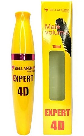 Máscara de Cílios 4D Bella Femme - Madamme's - Make & Moda | Maquiagem, Make, Produto de beleza ...