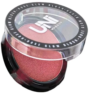 Blush Uni Makeup Rose Glow - Madamme's - Make & Moda | Maquiagem, Make ...