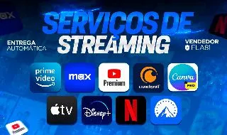 COMBO/ NETFLIX + PRIME VIDEO + PARAMOUNT + HBO MAX - Contas que cabem ...