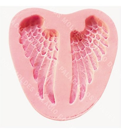Molde De Silicone: Asa de Anjo - 5,5 x 2,5 cm | Palácio dos Moldes ...
