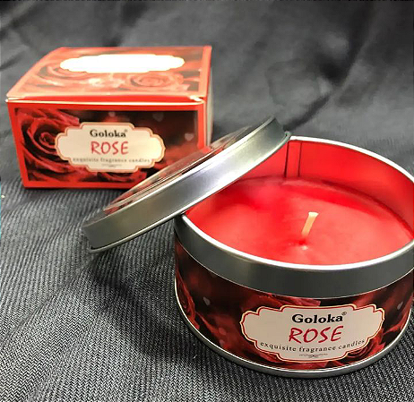 Vela Aromática Goloka Rosas - INCENSO ASTRAL