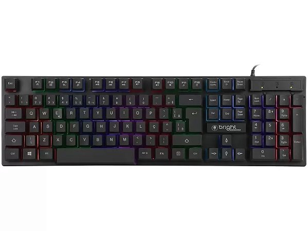 Combo bright gamer 543 teclado + mouse + headset - Armarinho Toque Mágico