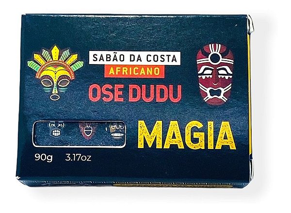 3 Caixas Sabonete Sabão Da Costa Africano Ose Dudu Magia 90g - Loja ...